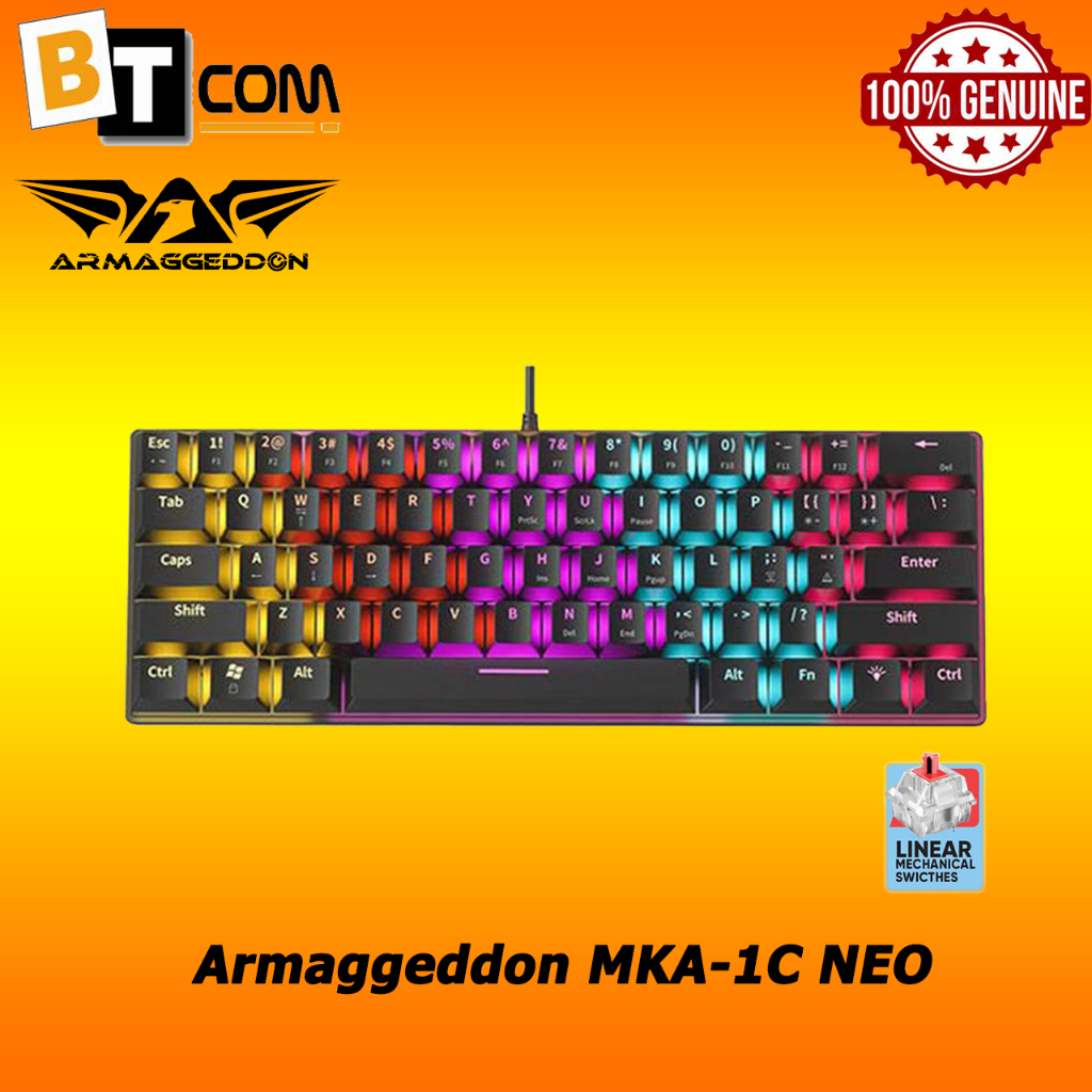 Armaggeddon MKA-1C NEO Wired Mechanical Gaming Keyboard | Shopee Malaysia