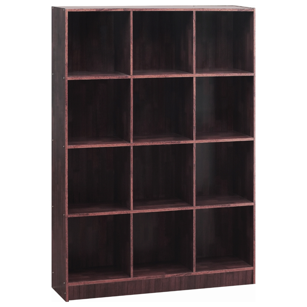 EKKO 12 Compartment Book Rack Book Shelf Rack File Cabinet Bookcase ...