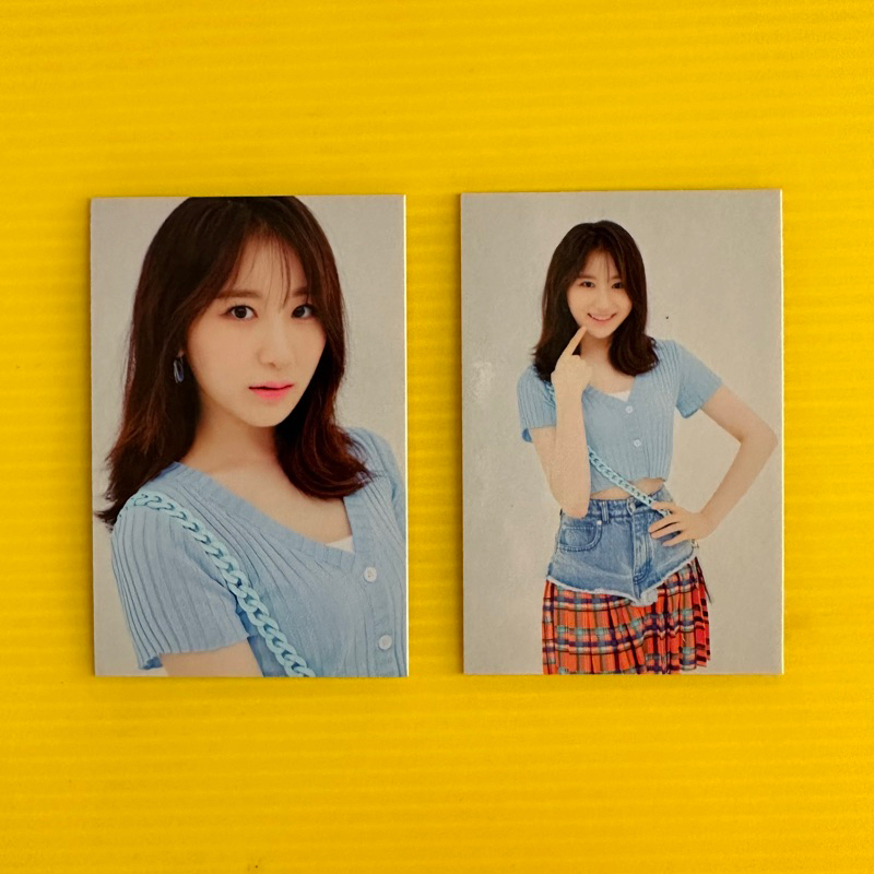 IZ*ONE IZONE Chaeyeon Trading Card Photocard Photo Card | Shopee Malaysia