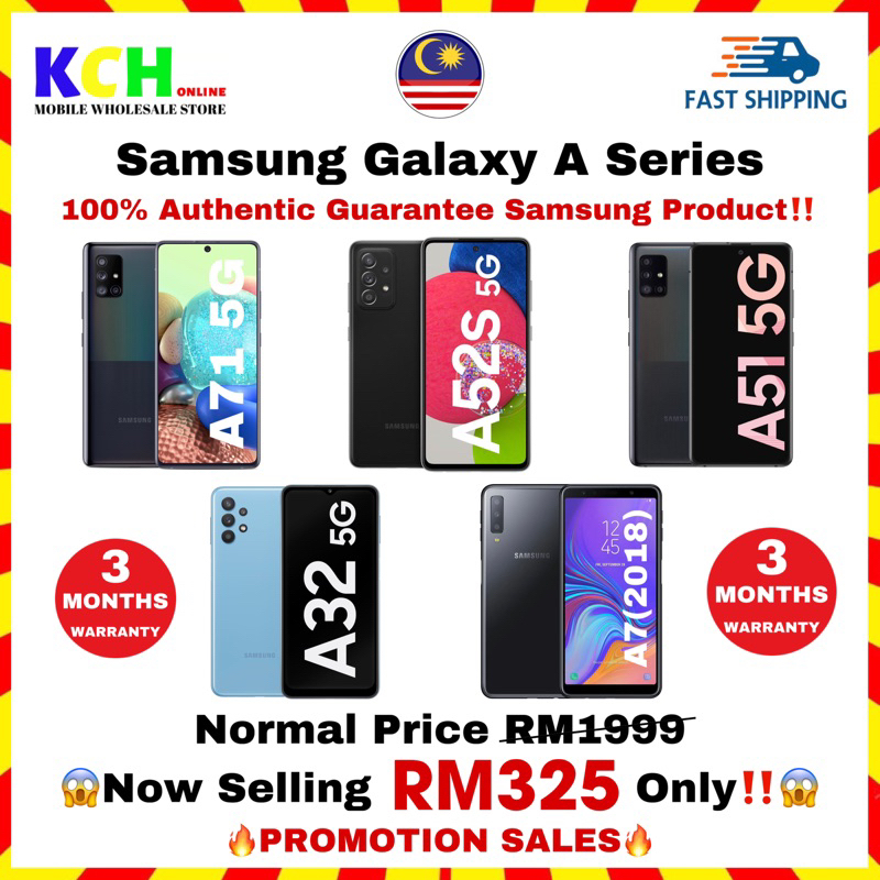 【💯DEMO UNIT】Galaxy A54 5G/A52s 5G/A52/A51 5G/A42 5G/A34 5G/A32 5G/A22 5G/A10S Snapdragon Gaming ...