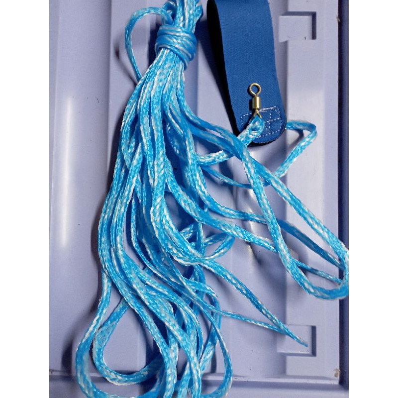 tali jala ikan 9 meter warna biru tali pe rope semua jenis jala sesuai ...