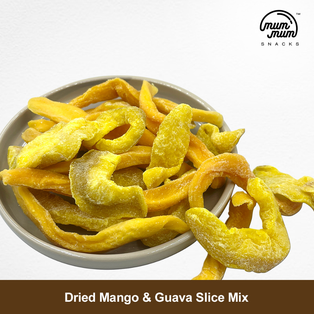 Premium Dried Mango & Guava Slice Mix | Shopee Malaysia