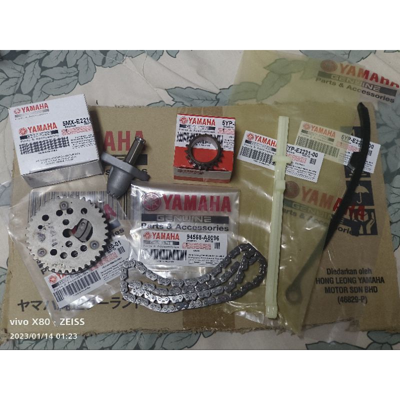 YAMAHA LC135 V1 - V6 CAM TENISONER LIFTER TENSIONER TENSIONER GUILD ...