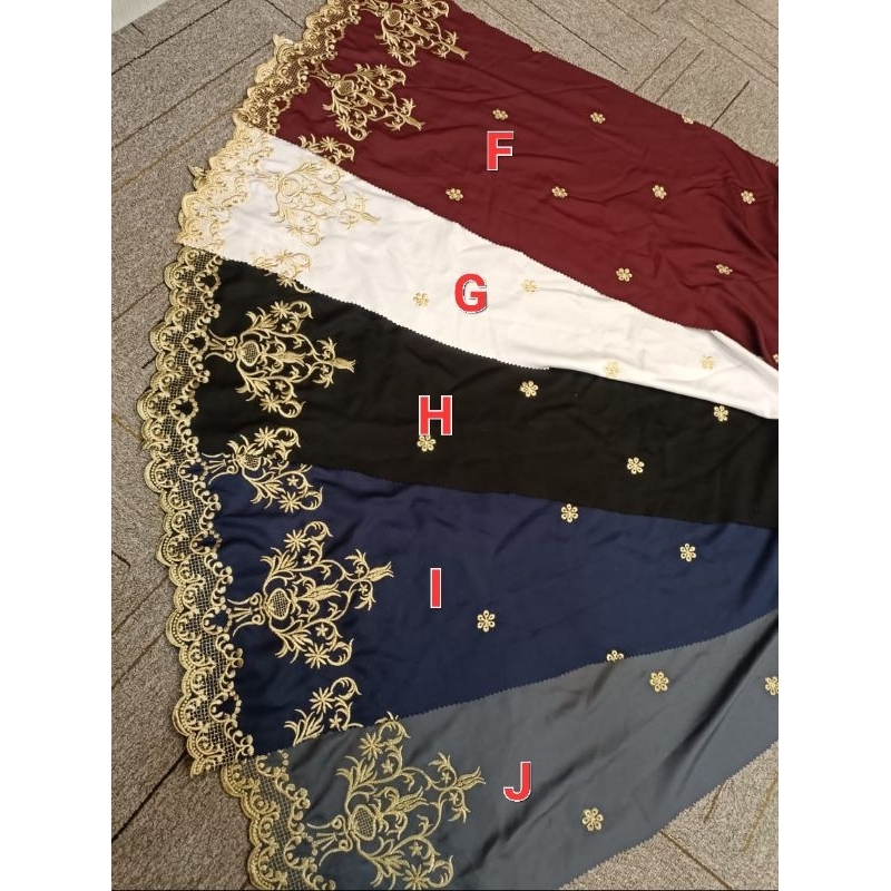 kain SB LINE sulam timbul | Shopee Malaysia