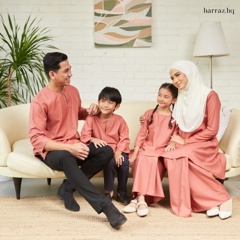 KURTA 𝐒𝐀𝐋𝐌𝐎𝐍 𝐏𝐄𝐀𝐂𝐇 BY HARRAZ.HQ | Shopee Malaysia
