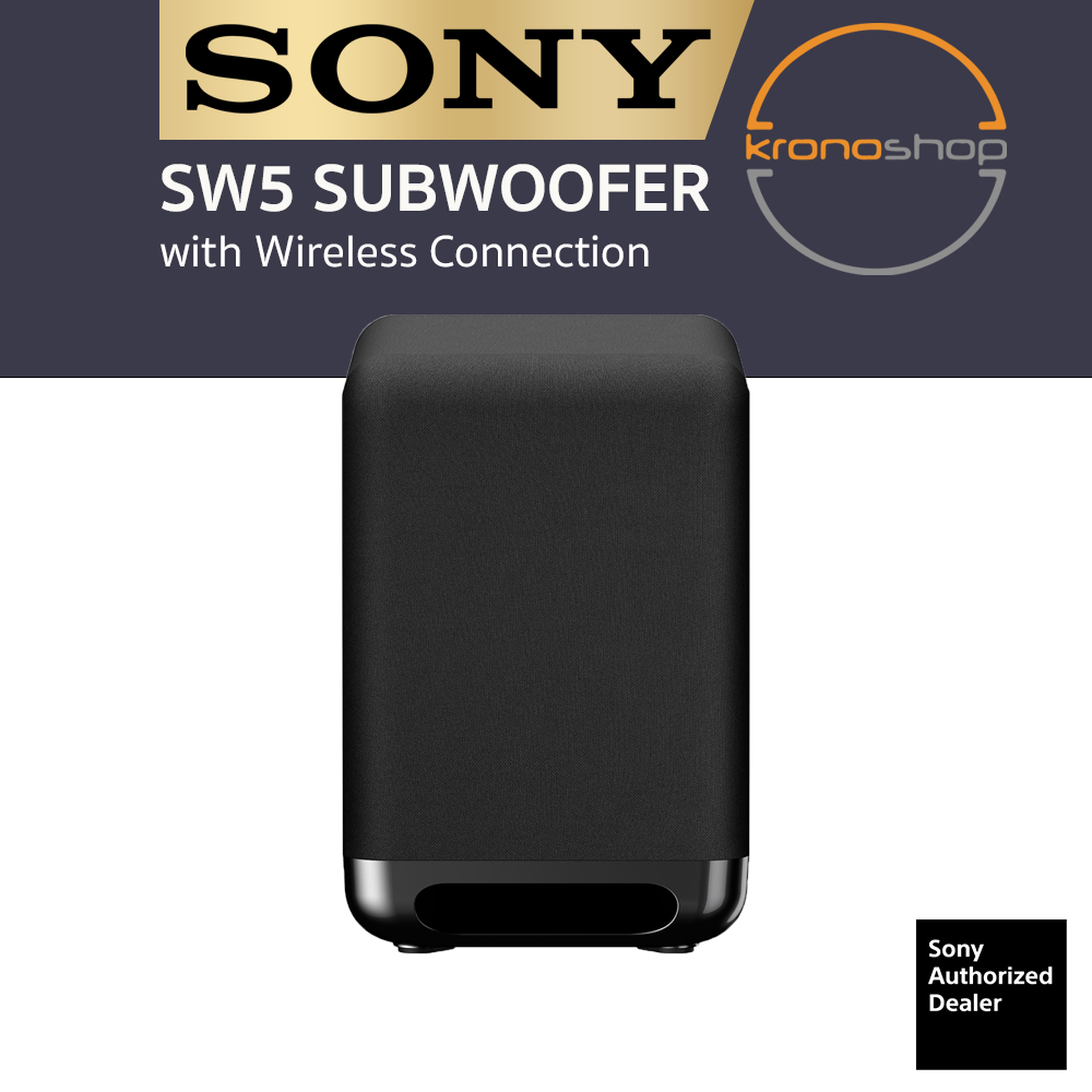 Sony SASW5 300W Additional Wireless Subwoofer With Mighty Bass SASW5 S ...
