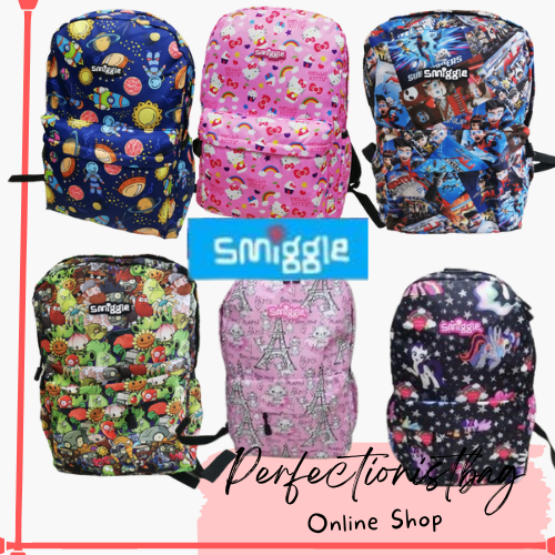 Large Size Sekolah Smiggle Beg Ready Stock! School Bag Budak Bag Kanak ...