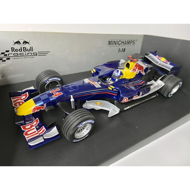 Minichamps 1:18 Red Bull Racing F1 RB2 D.Coulthard 2006 #14 | Shopee ...