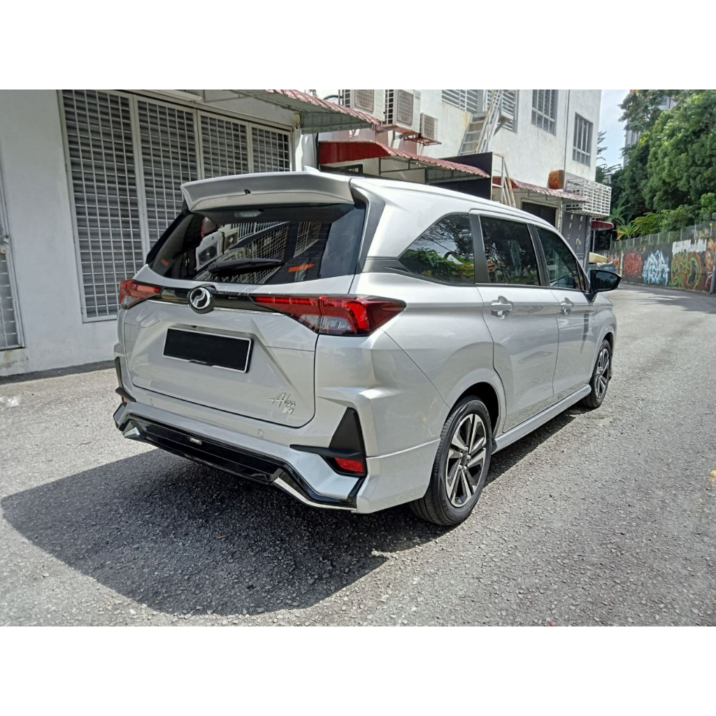 Perodua Alza 2022 Gear Up Bodykit Skirting Include Spoiler Body Kit ...