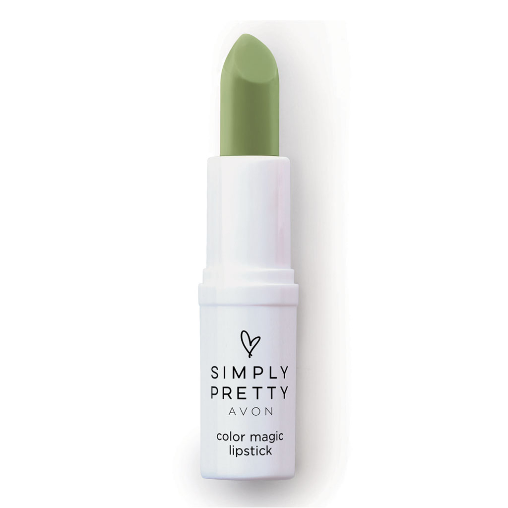 Avon Simply Pretty Color Magic Lipstick Green Apple 4g | Shopee Malaysia