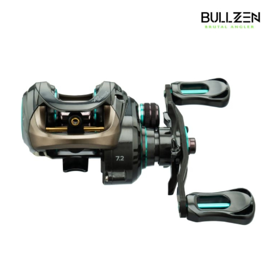NEW 2023 BULLZEN ZANTETSU CX BC FISHING REEL (CLICKER SOUND & SUPER ...
