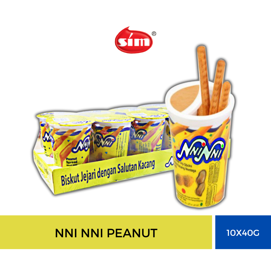 CVMALLOW NNI NNI BISCUIT STICKS WITH DIP (10 X 35G) | Shopee Malaysia