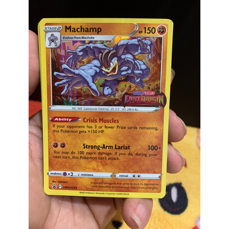 Pokemon Tcg - Machamp Promo Pre Release Lost Origin | Shopee Malaysia
