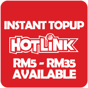 Hotlink Topup Prepaid credit (no PIN code) | Shopee Malaysia