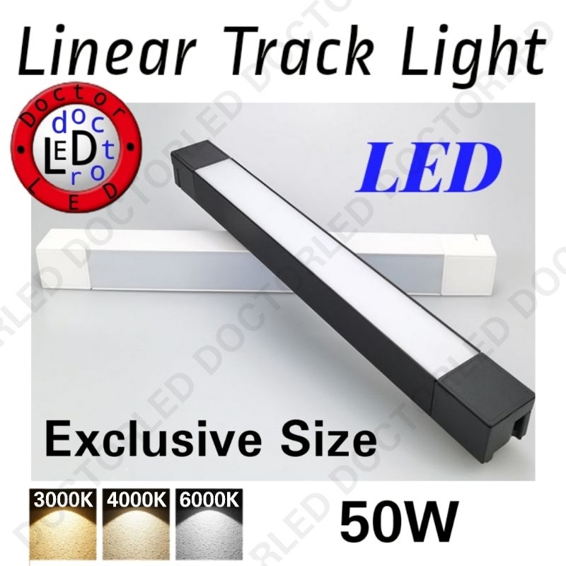 Linear Track Light LED 50W Track Light Using Track Rail Siling Trek ...