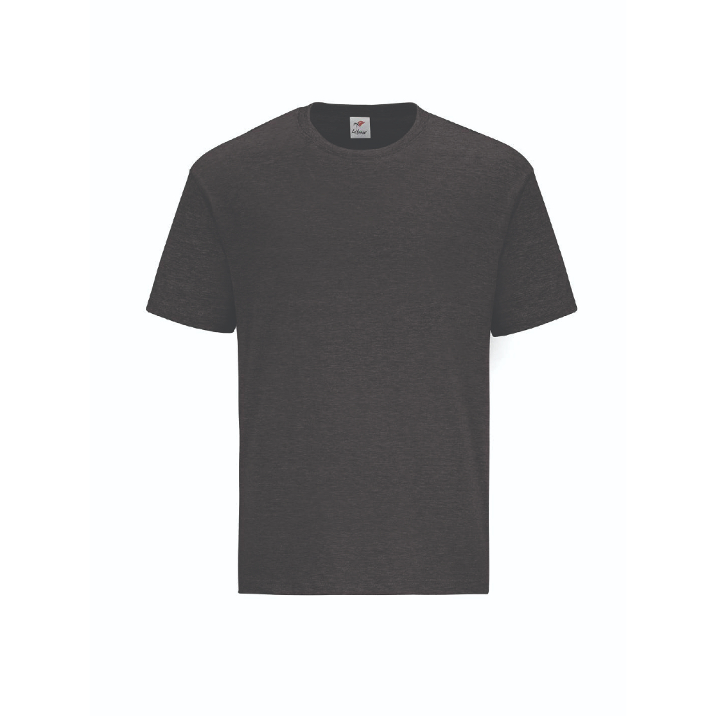 LeFonse Unisex 220gsm Supreme Cotton Interlock Round Neck TShirt Baju ...