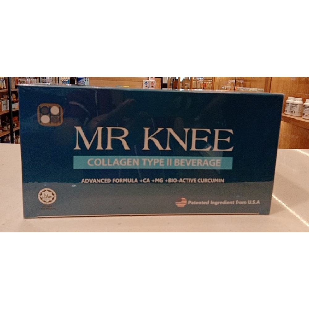 MR KNEE COLLAGEN TYPE II BEVERAGE (COLLAGEN+CA+MG+BIO-ACTIVE CURCUMIN ...