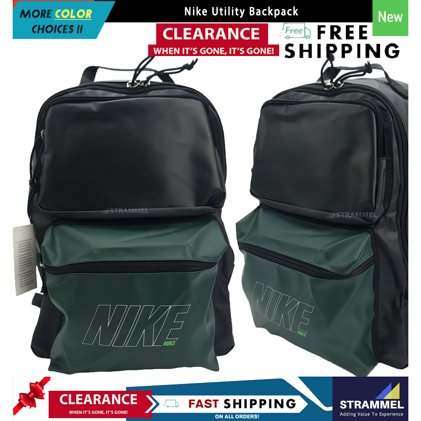 Nike Utility Backpack 22 Litre Waterproof Material Training Sports ...