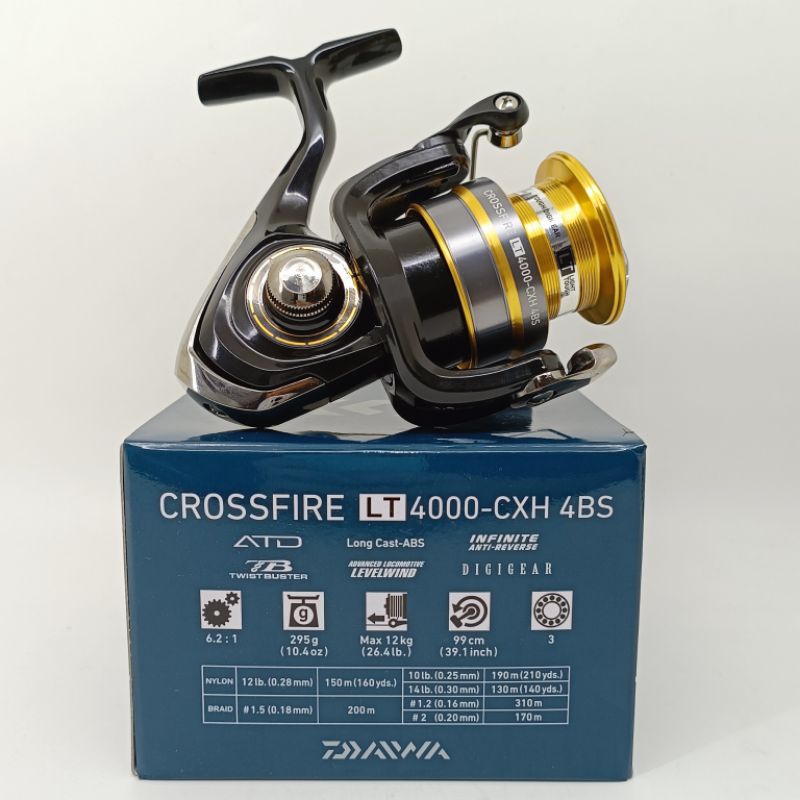 NEW DAIWA CROSSFIRE LT 4BS 1000/2000/2500/3000/4000/5000/6000 | Shopee Malaysia