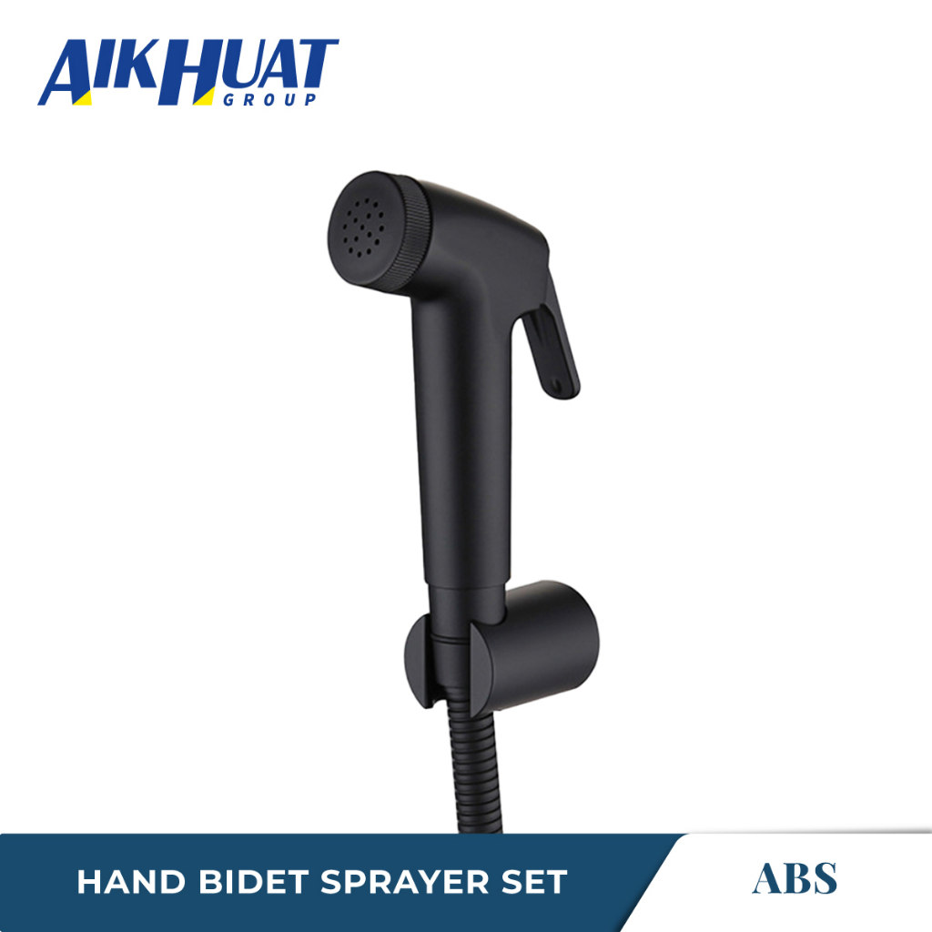 ABS Black Hand Bidet Sprayer Hand Shower Spray Bidet | Shopee Malaysia
