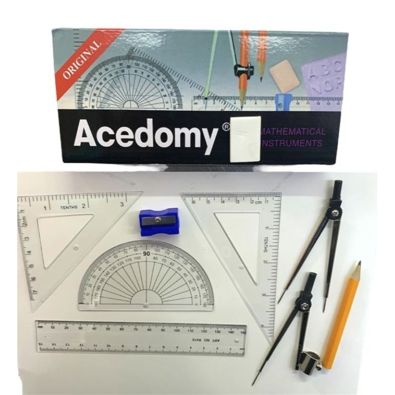 Oxford Geometry Set / Mathematical Instrument / Set Geometri | Shopee Malaysia