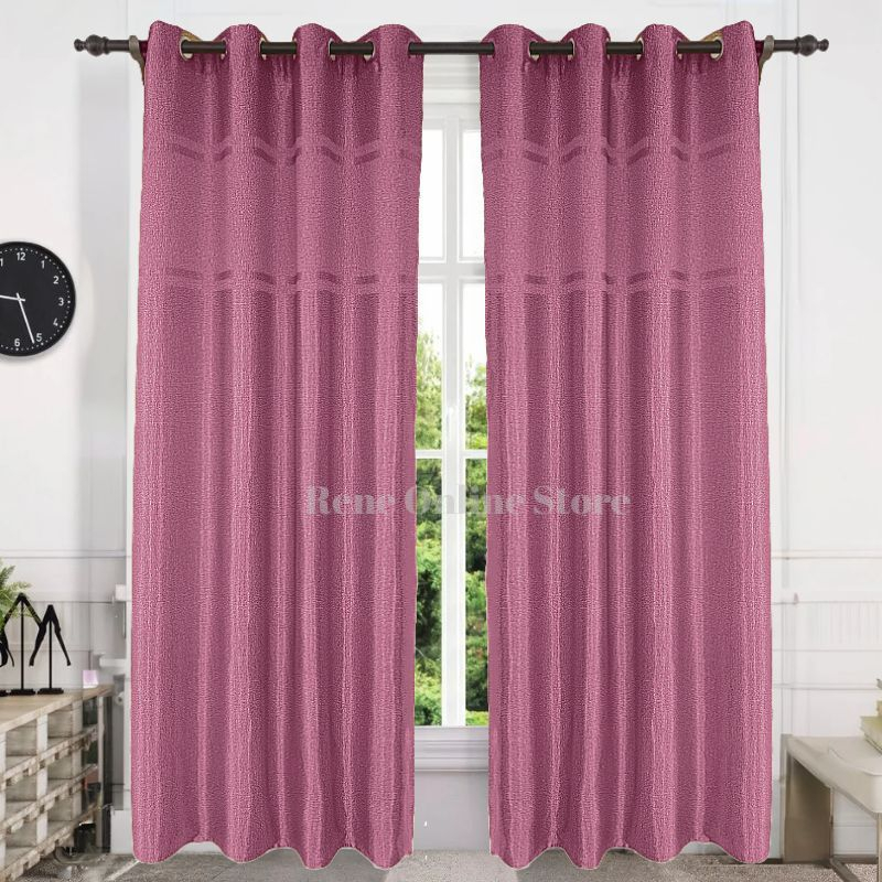 RENEOS Langsir Tingkap Murah Hook / Ring Langsir Pintu Bilik Curtain ...