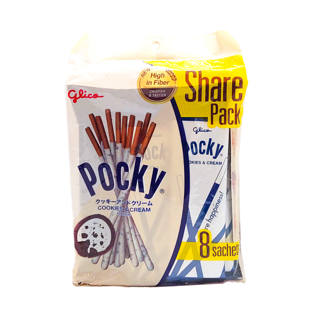 [DONKI] HALAL Glico Pocky Stick Share Pack (Family Pack) 8pack | Shopee ...