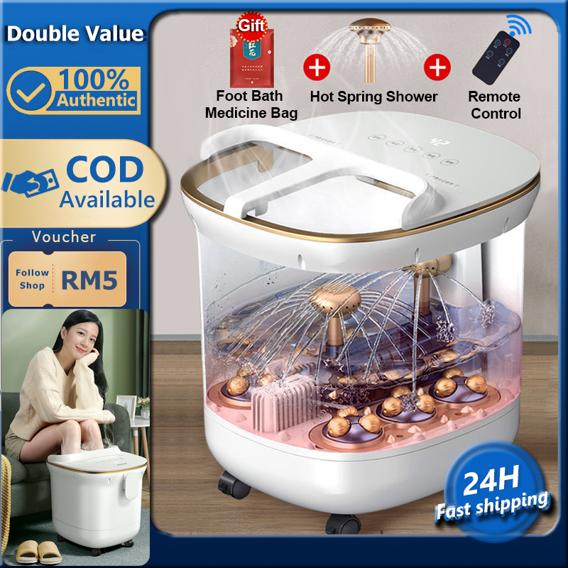 Electric foot spa machine, foot spa basin, foot bath basin, Double hot ...