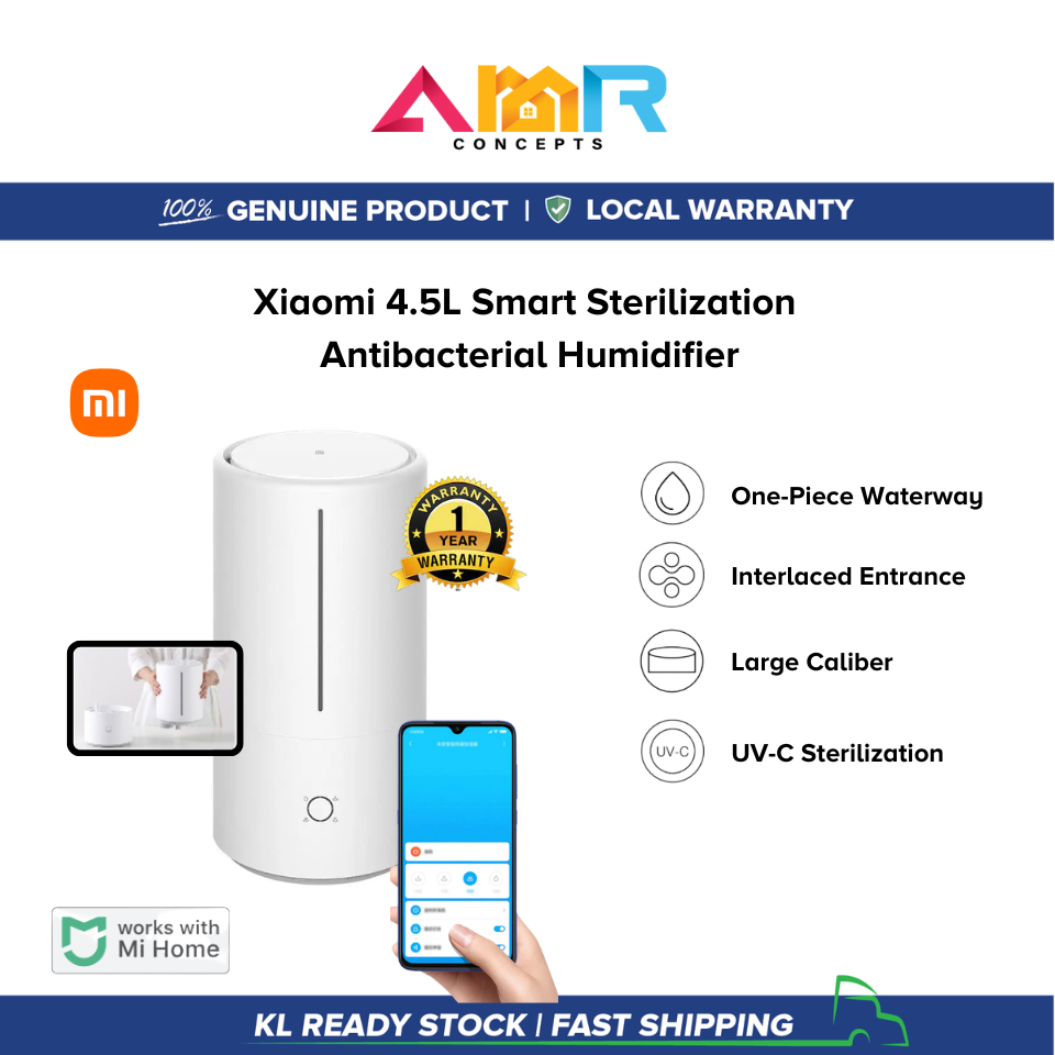 Xiaomi 4.5L Mi Smart Sterilization Antibacterial Humidifier SCK0A45 ...