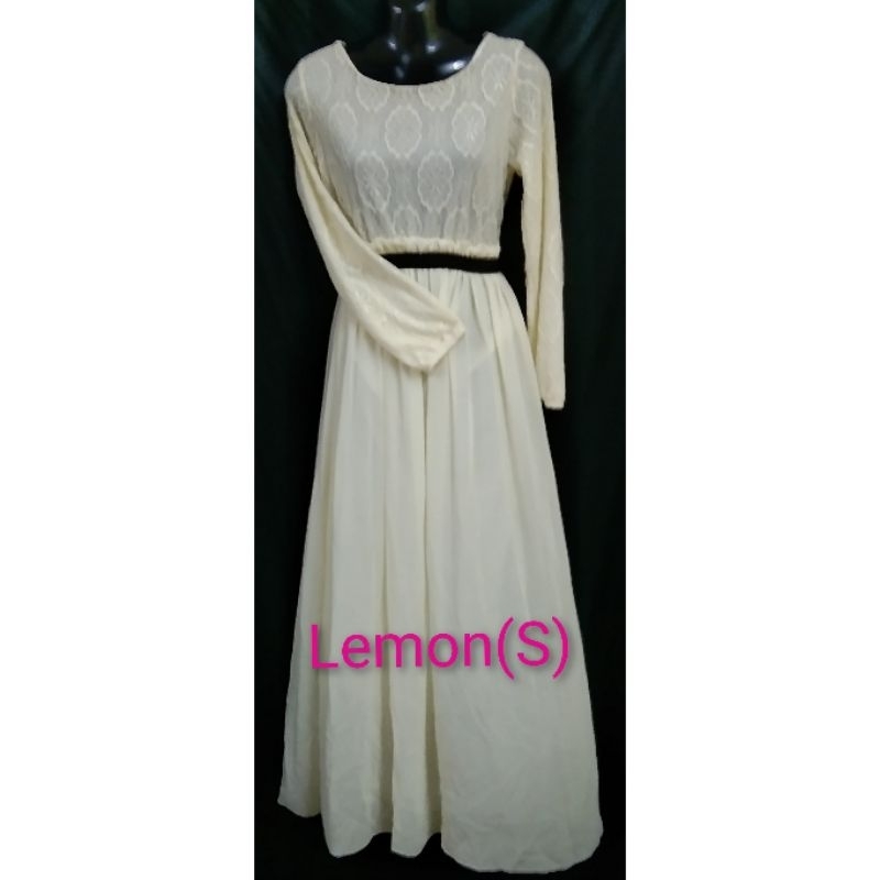 GAUN LABUH WANITA/MAXI DRESS(N) | Shopee Malaysia
