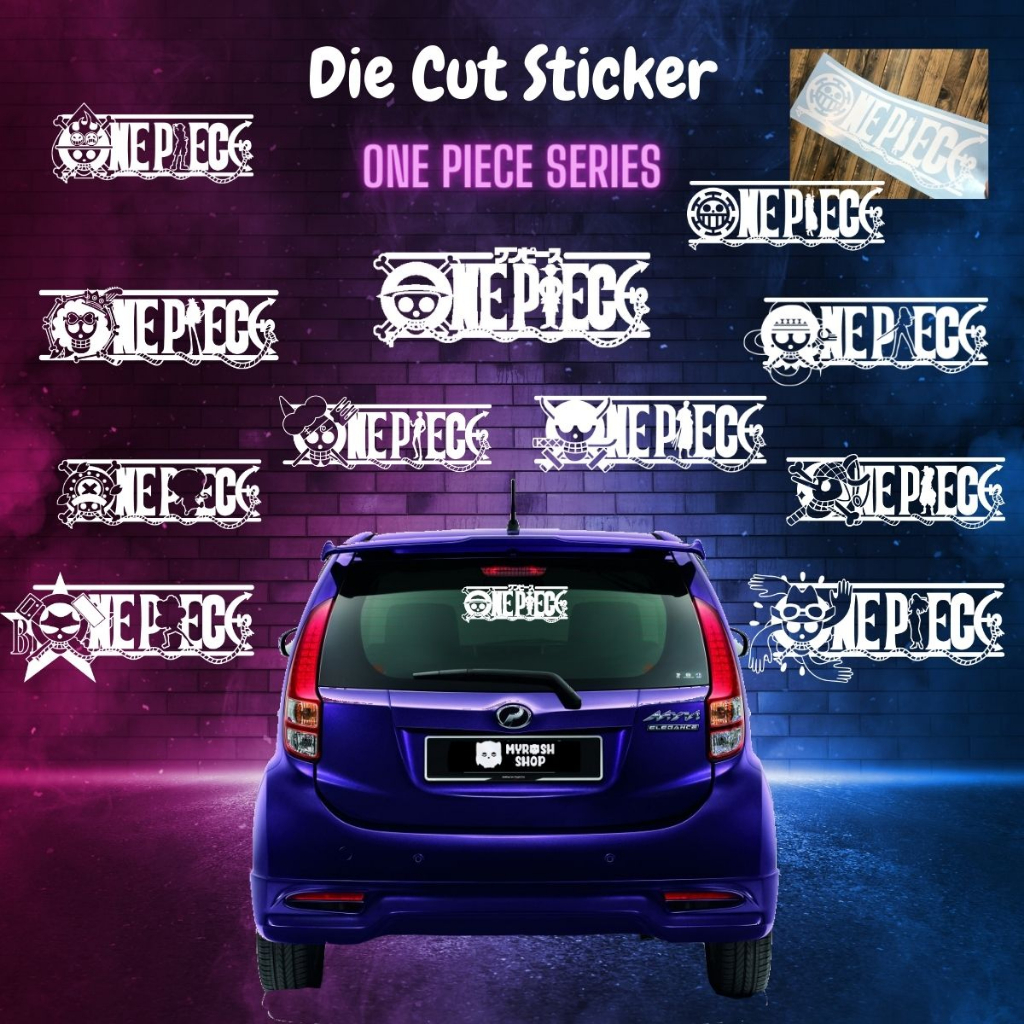 One Piece Sticker Collection Plotter Cut Sticker Car Sticker Deacals ...