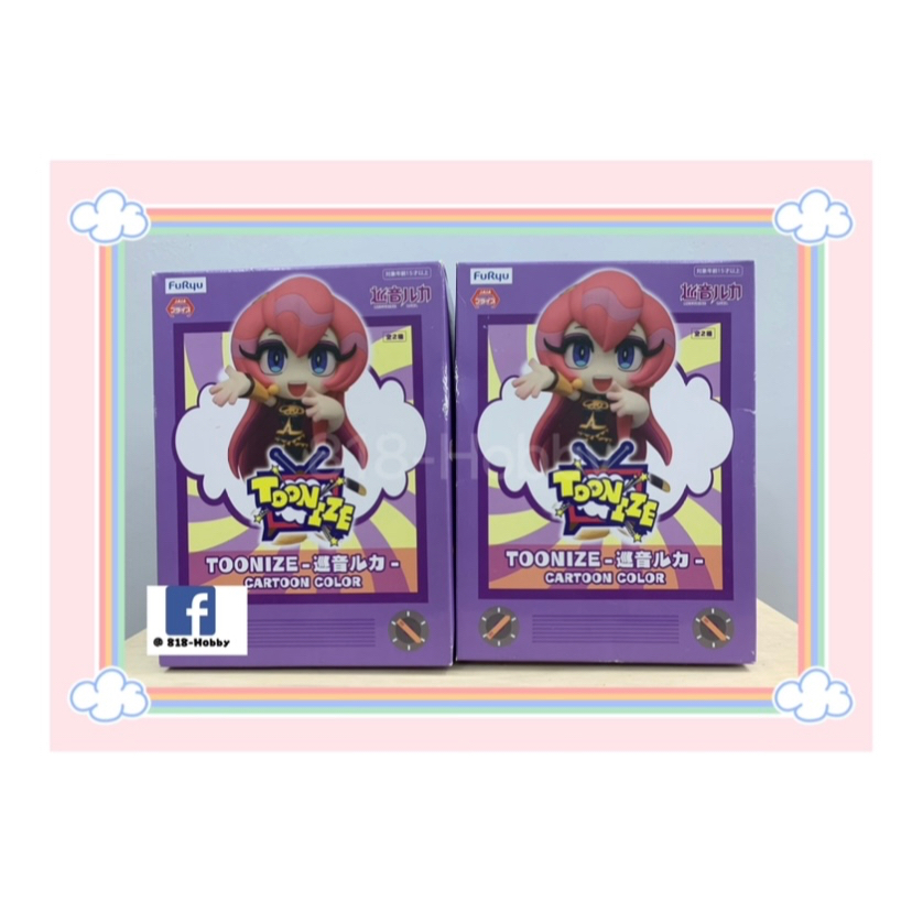 FURYU VOCALOID TOONIZE FIGURE CARTOON COLOUR MIKU ORIGINAL JAPAN ...
