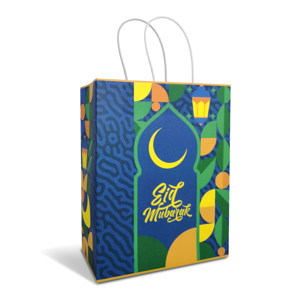 Store Age [50/100pcs] Raya Festive Paper Bag/Gift Bag/Hari Raya Paper ...