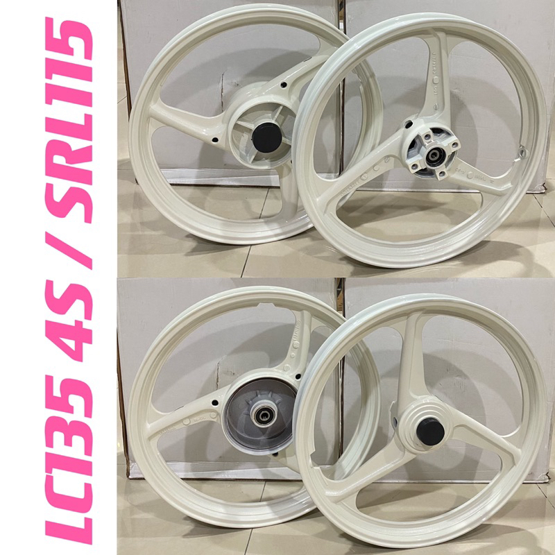 ENKEI SPORT RIM TL33 3 BATANG KAKI LC 135 LC135 4S 5S LAGENDA 115 FI ...