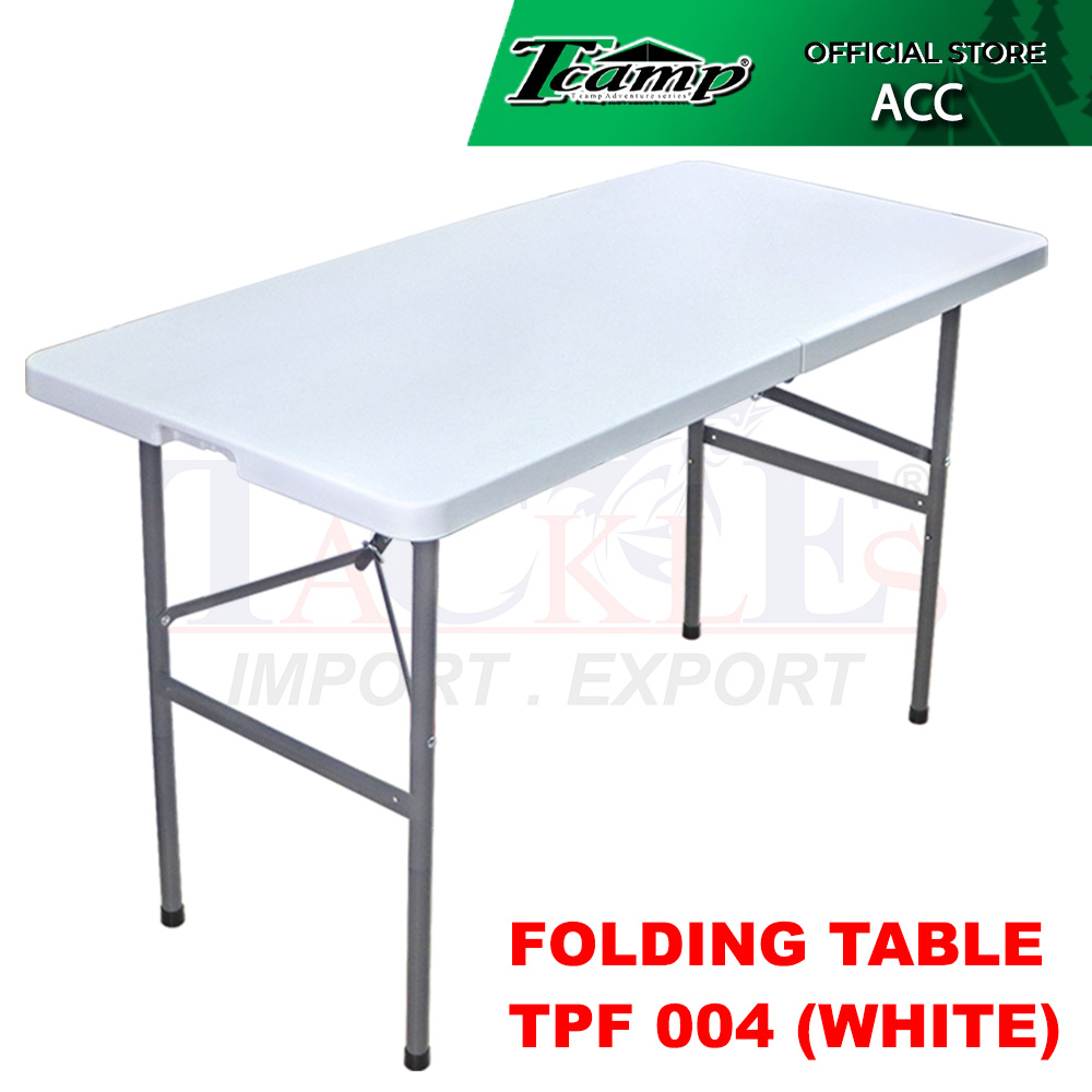 Tcamp Folding Table TPF 004 (WHITE) Meja Lipat Outdoor 122 x 60x 74cm ...