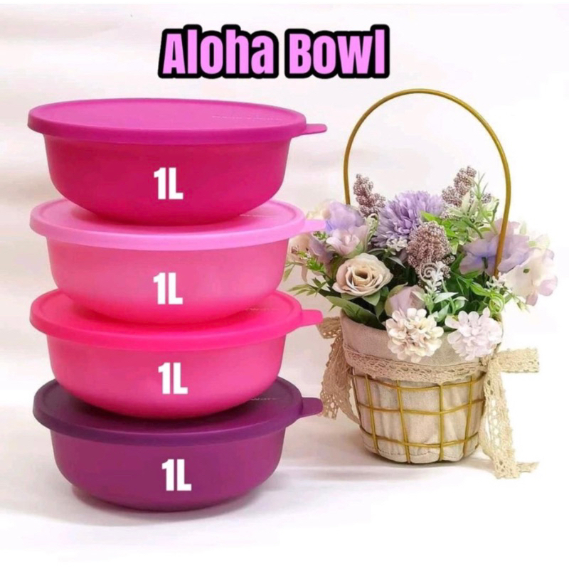 Tupperware Original Aloha Bowl 1L | Shopee Malaysia