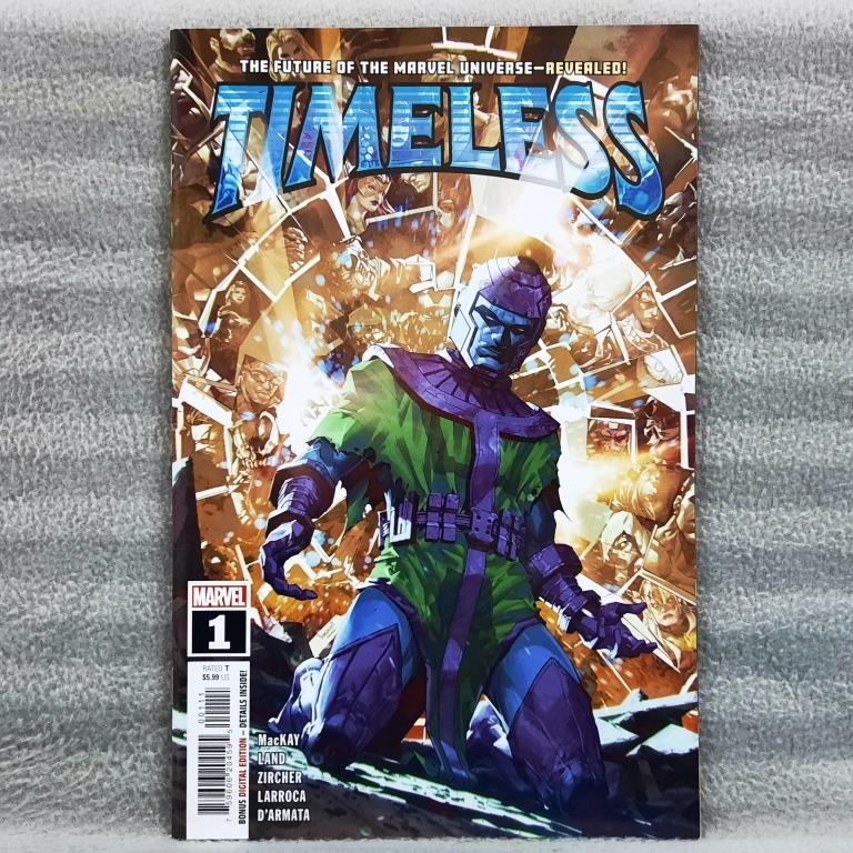 Timeless #1 Kael Ngu Cvr (2022 Marvel Comics) One-Shot (Key Issue) 1st App (KANG the Conqueror ...