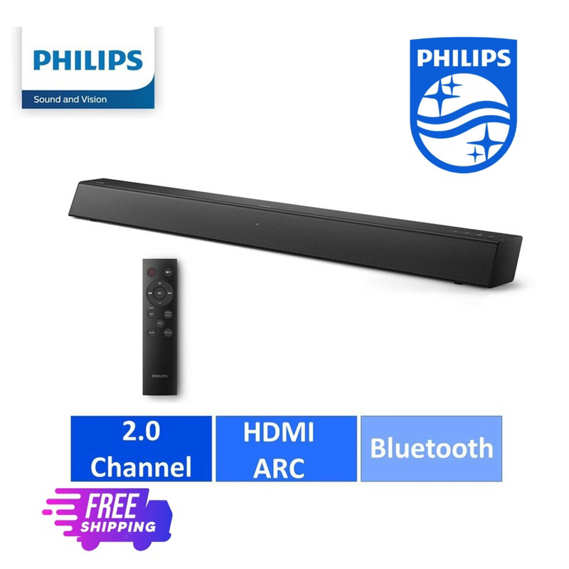 Philips Soundbar speaker TAB5105/98 | Shopee Malaysia