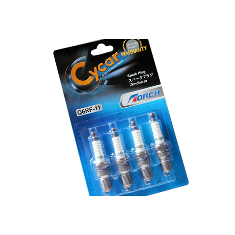 Torch Spark Plug Q6RF-11 (4pcs) for Proton Gen2, Waja Campro, Saga BLM ...