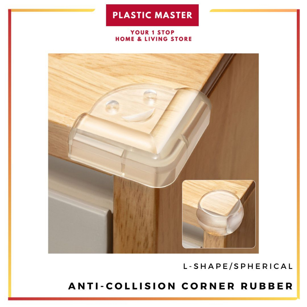 Anti-Collision Corner Rubber Corner Protector Transparent Safety Table ...