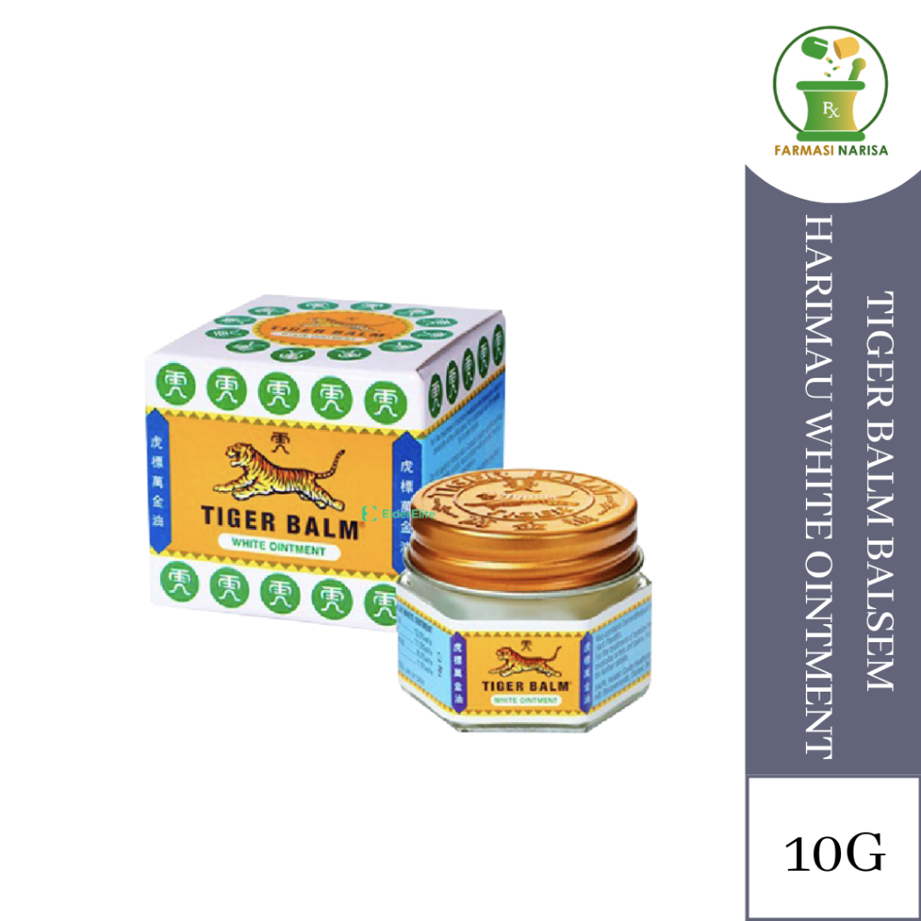 TIGER BALM BALSEM HARIMAU WHITE OINTMENT AND PLUS OINTMENT 10G | Shopee ...