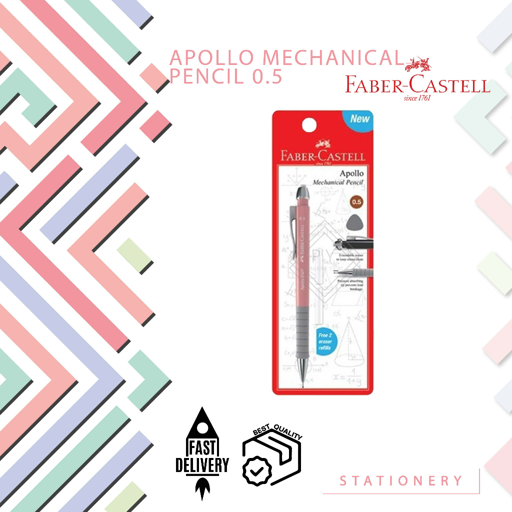 Faber-Castell Mechanical Pencil Apollo - 232593 | Shopee Malaysia