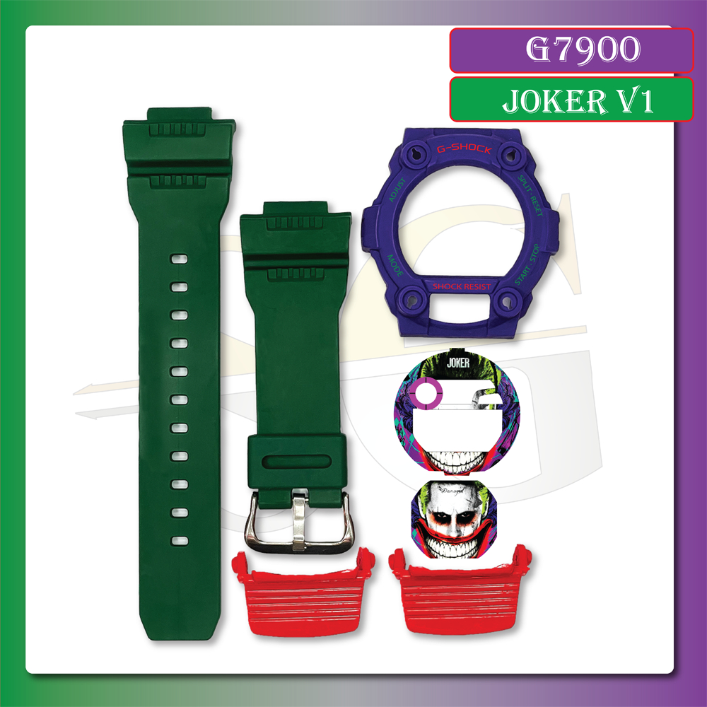 (NO TERM COD) BAND AND BEZEL (BNB) G7900 JOKER CUSTOM | Shopee Malaysia