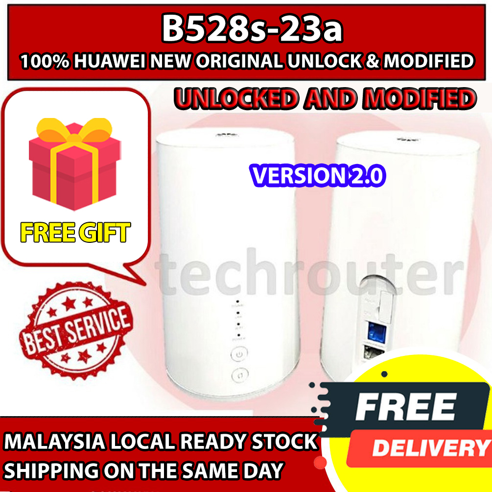 MODDED UNLOCKED| HUAWEI B528 B528-23 B528s-23a V2 VOLTE B529 B529s-23a ...