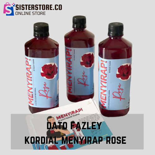 𝙎𝙬𝙚𝙚𝙩𝙇𝘼𝘽 Kordial Sirap Ros Tanpa Gula 0 Calorie | sisterstoreco ...