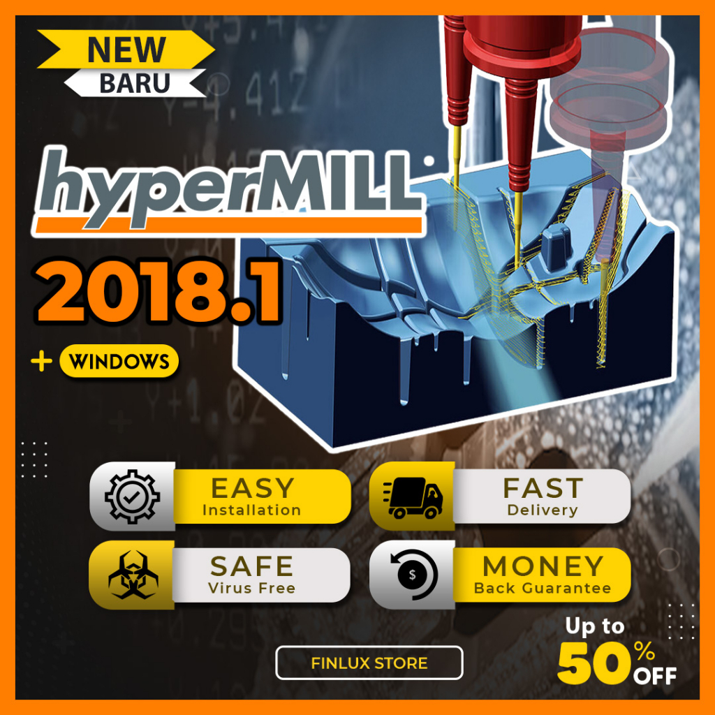 HyperMILL 2018.1 For Windows (64-Bit) | Shopee Malaysia