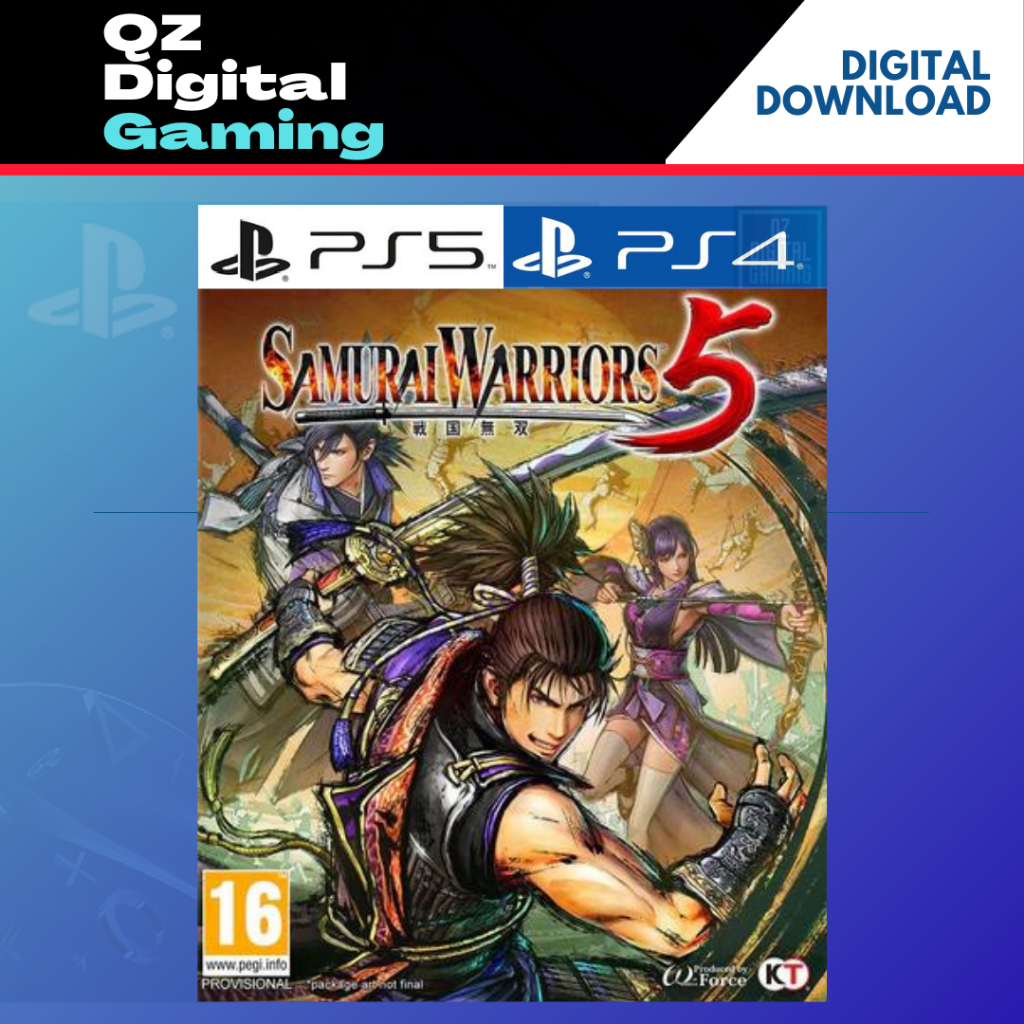 PS4 / PS5 Samurai Warriors 5 Full Game Digital Download | Shopee Malaysia