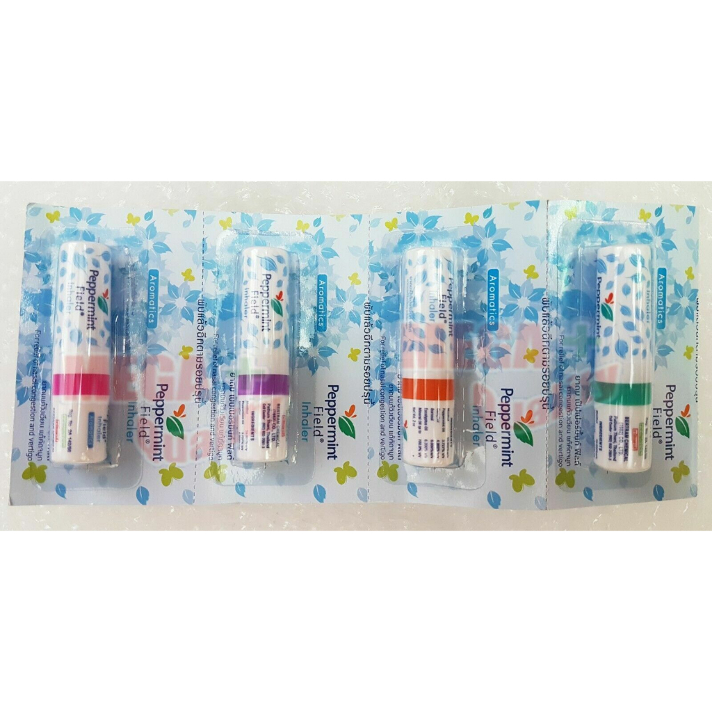 PEPPERMINT FIELD INHALER - THAILAND NASAL INHALER (1 Pcs only) | Shopee ...