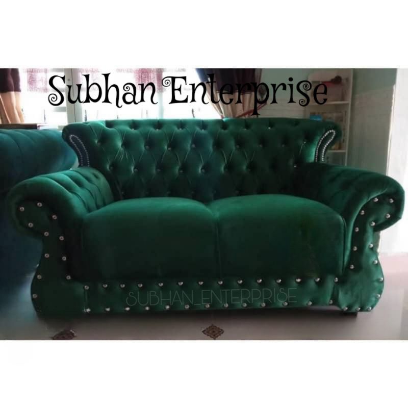 SOFA Chesterfield haybaig set kain baldu chesterfield ( | Shopee Malaysia
