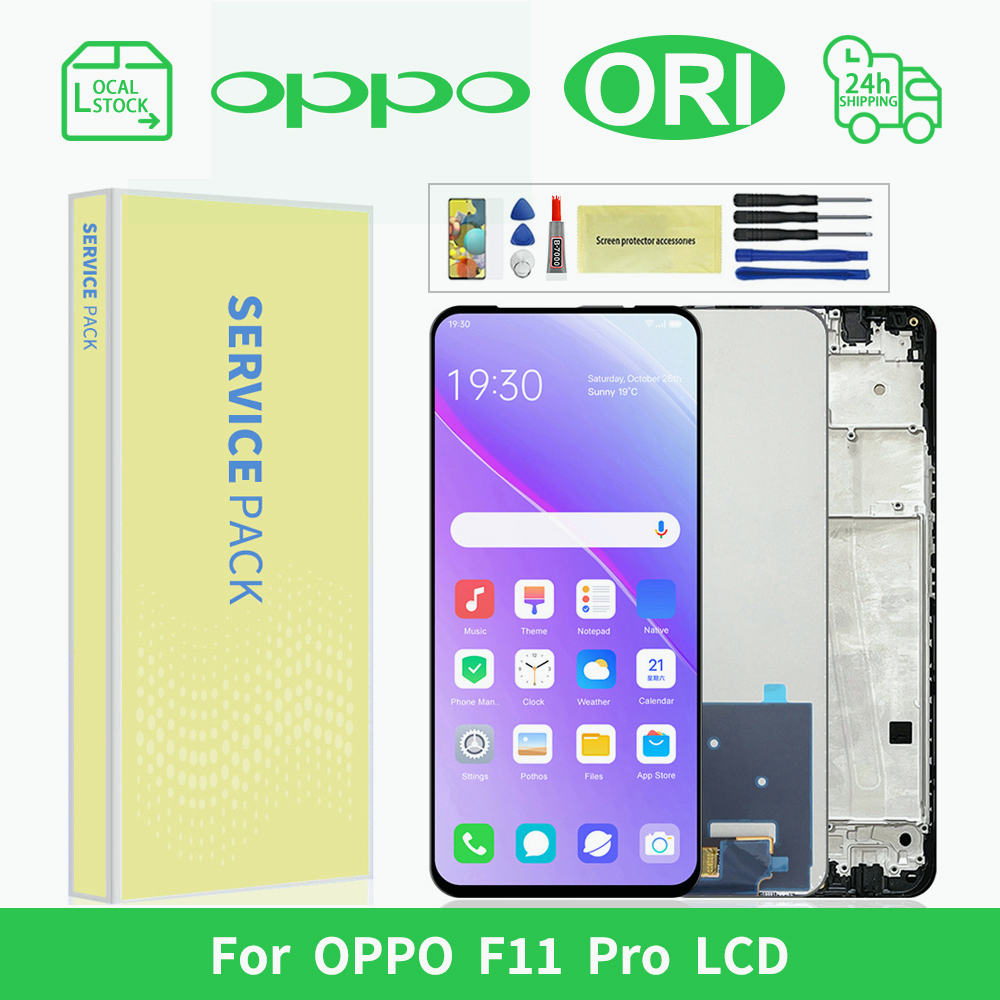 For OPPO F11 Pro CPH1969 CPH2209 CPH1987 / F11 LCD Display Touch Screen ...